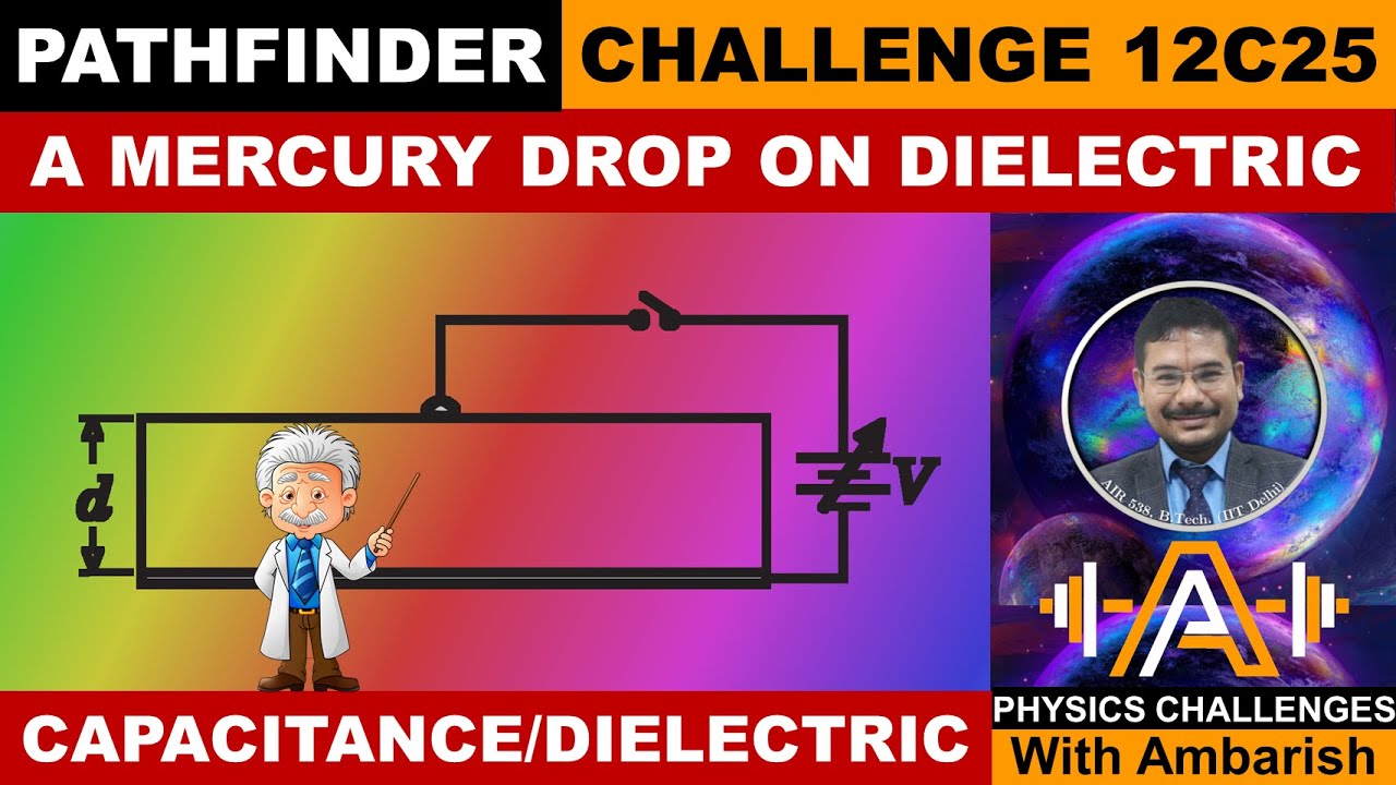 DIELECTRICS| CAPACITANCE| SURFACE TENSION| MERCURY DROP ON A DIELECTRIC ...