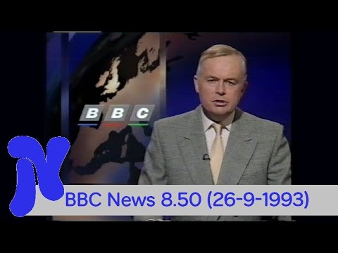 BBC News 8.50 (26-9-1993) - YouTube