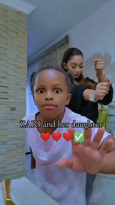 ZARI THE BOSS LADY AND TIFFA DANGOTE #zari #viralvideo #diamondplatnumz - YouTube