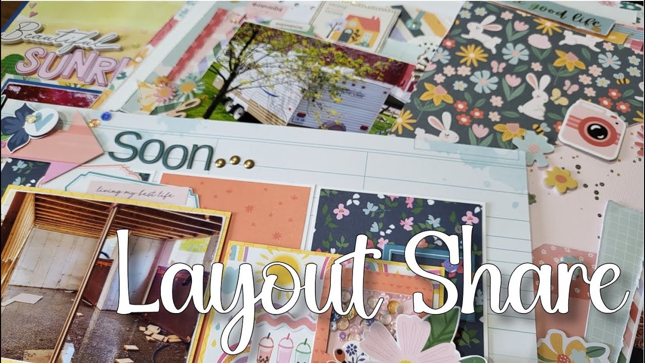 June End of Month Layout Share - YouTube