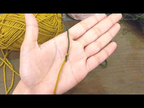 Two Yarn Joining method | Join Yarn Without Leaving Ends / Magic Knot ...