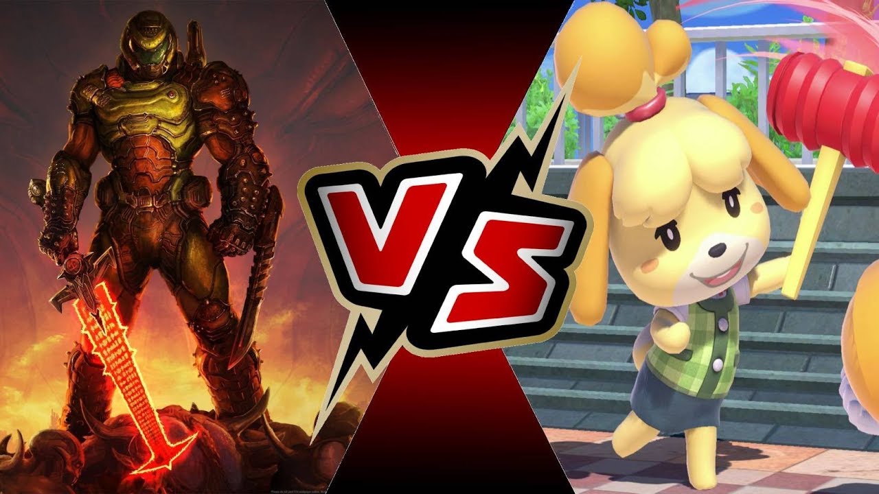 Doomslayer VS Isabelle! NO RULES DUELS! - YouTube