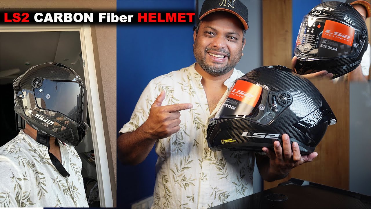 LS2 Thunder Plus Carbon Fiber HELMET Unboxing ⁠ and Review - YouTube