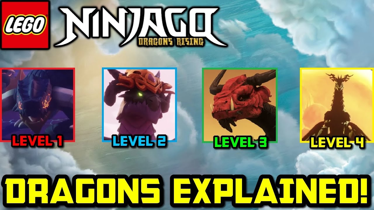 Ninjago Writer EXPLAINS Dragon Power Levels! 🐲 Ninjago Dragons Rising ...