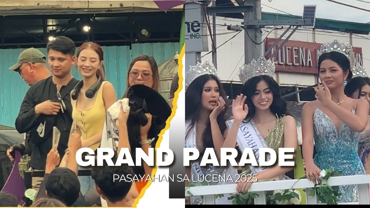 A Grand Parade // Pasayahan sa Lucena 2025 - YouTube