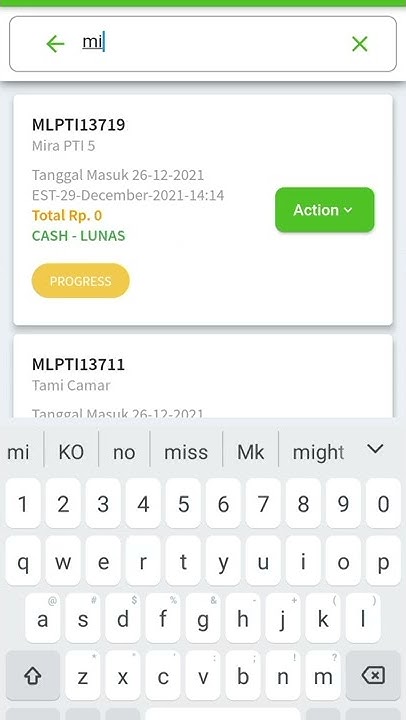 Search Data Costumer Order Malaundry Laundryapps Flutter Flutterapp Flutterproject