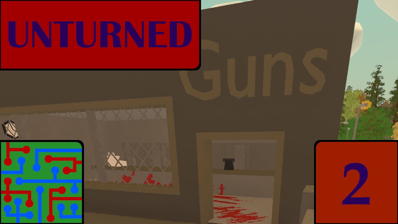 Gun Shop | Unturned: New Brunswick | Episode 2 - YouTube