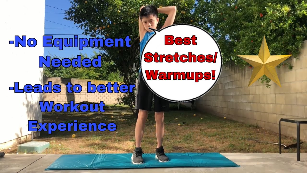 Best Pre and Post Workout Stretches/Warmups - YouTube