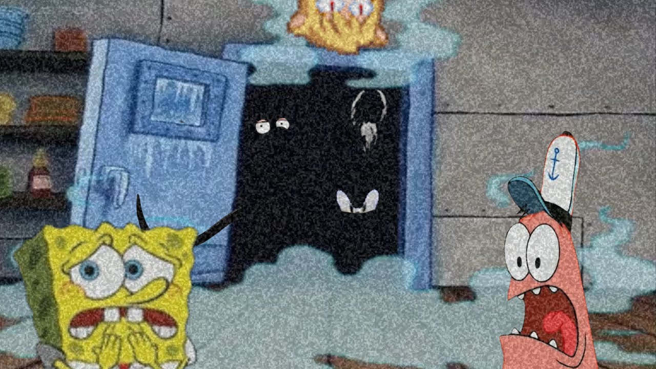 SpongeBob YTP: SpongeBob Fends Off the Creepy Creatures of the Dark ...