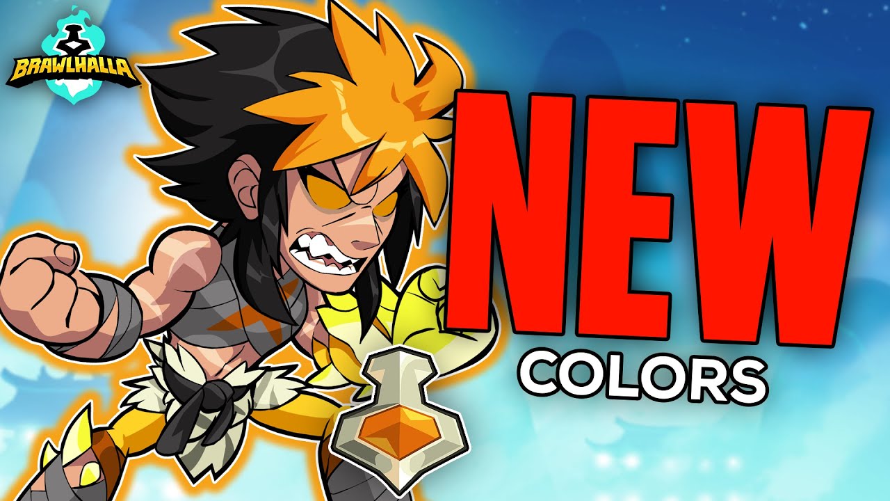Brawlhalla just revealed NEW Colors + More - YouTube