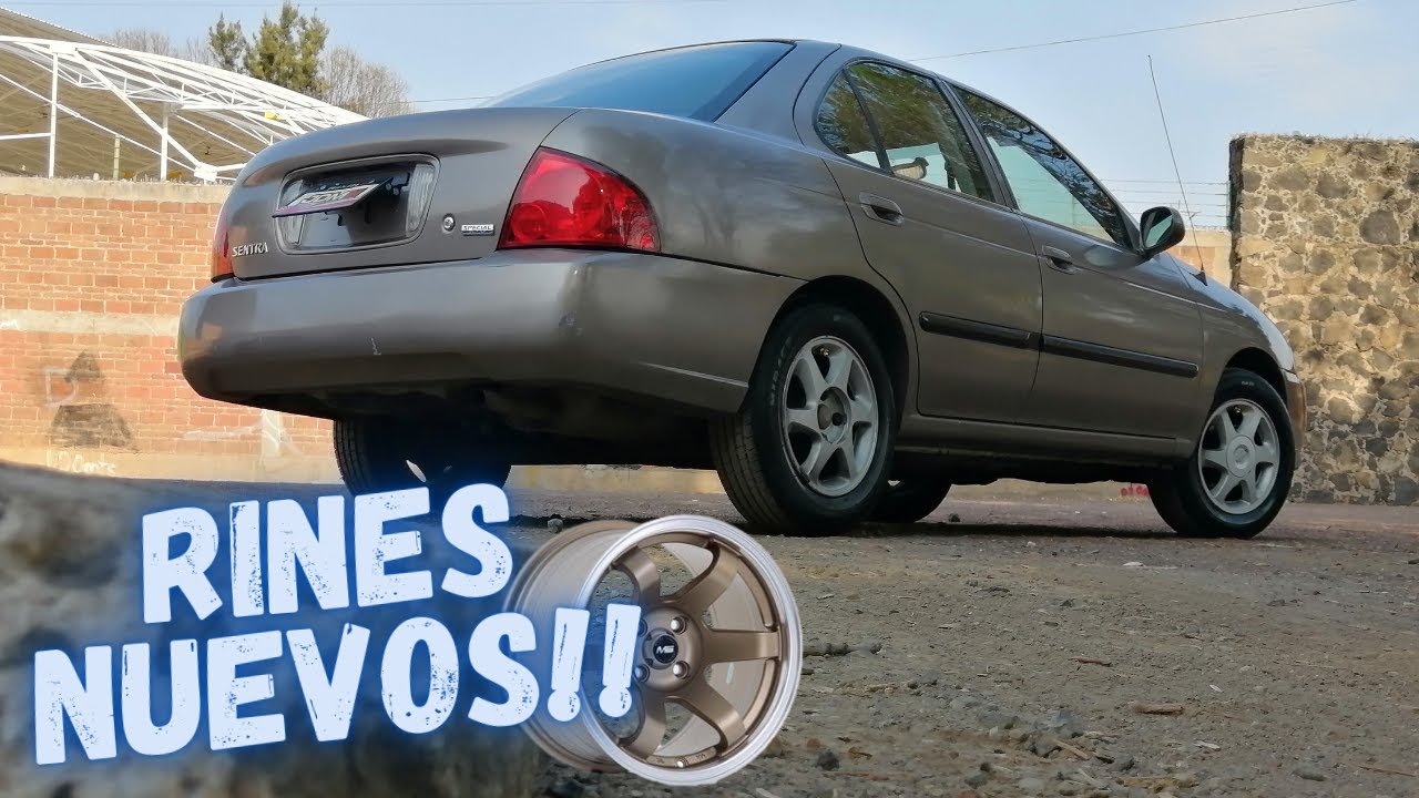 NUEVOS RINES PARA EL B15 || SENTRA B15 || SE-R - YouTube