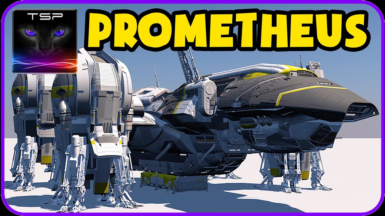 The PROMETHEUS Ship Testing in Space Engineers - YouTube