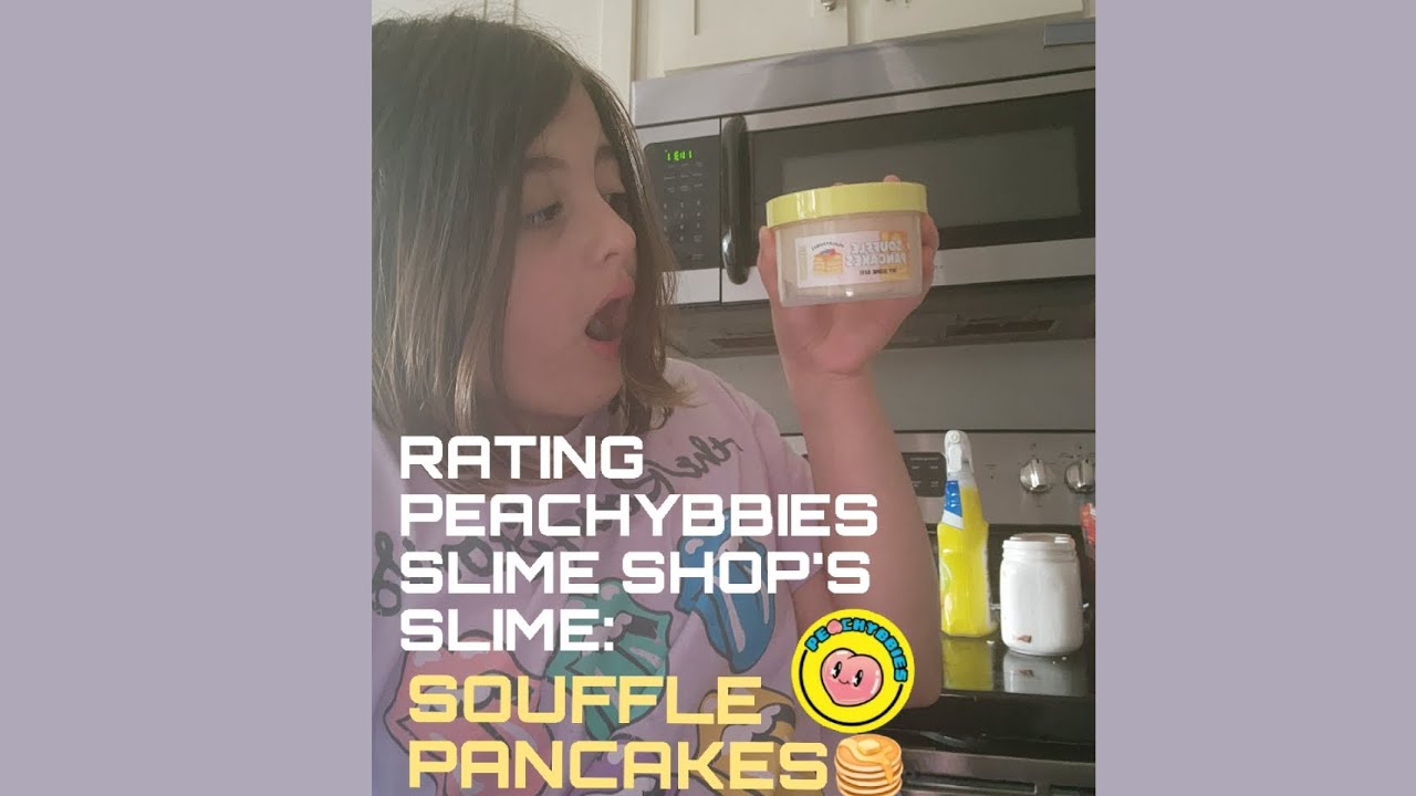 Rating Peachybbies Slime Bubble Pops: Souffle Pancakes 🥞 - YouTube