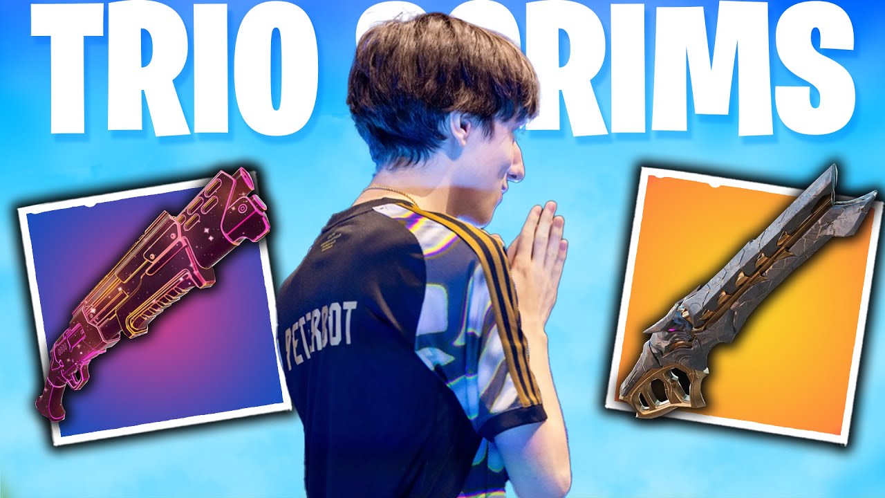 Peterbot DESTROYS Clix Trio To WIN Trio Scrims - YouTube