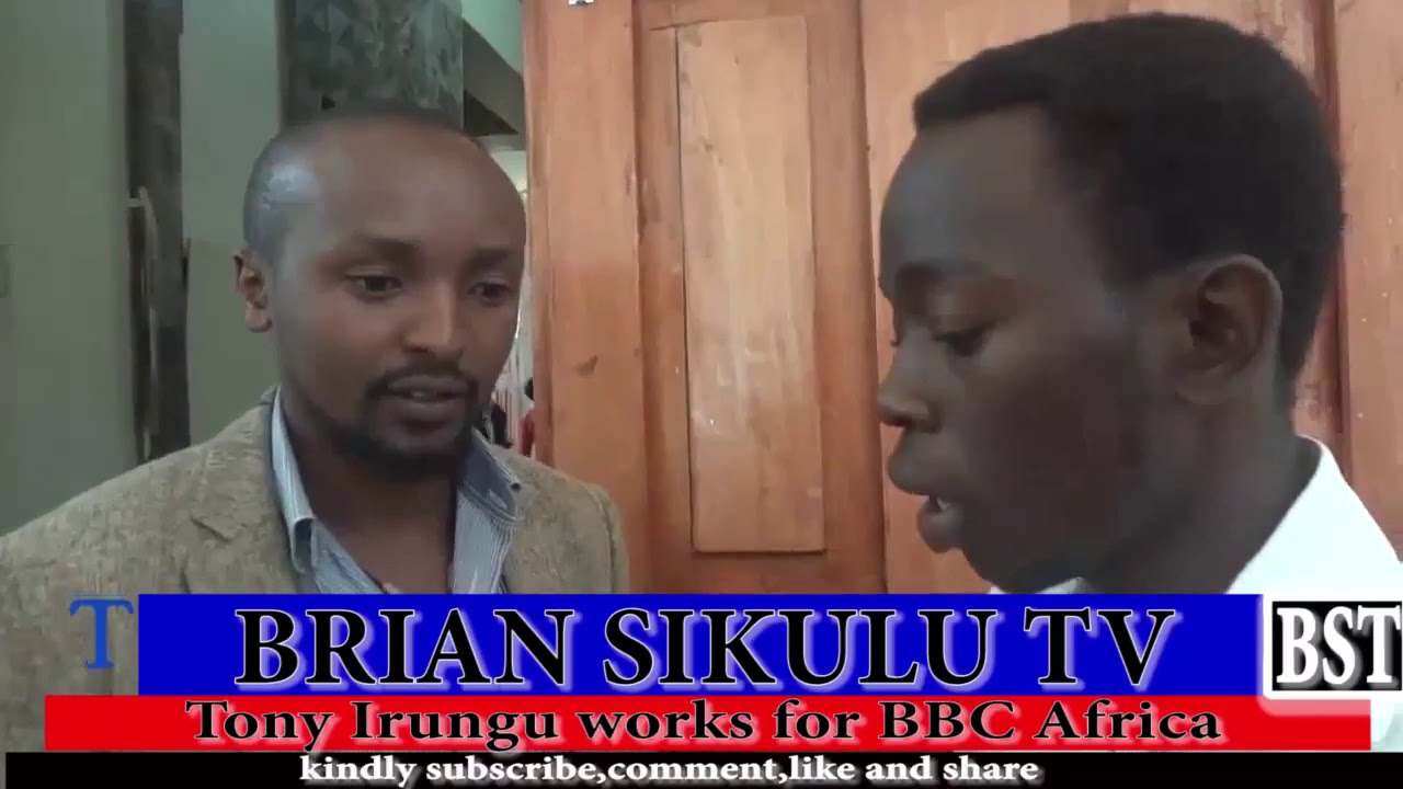BBC Africa's Tony Irungu Speaks of his Journey in Journalism YouTube ...