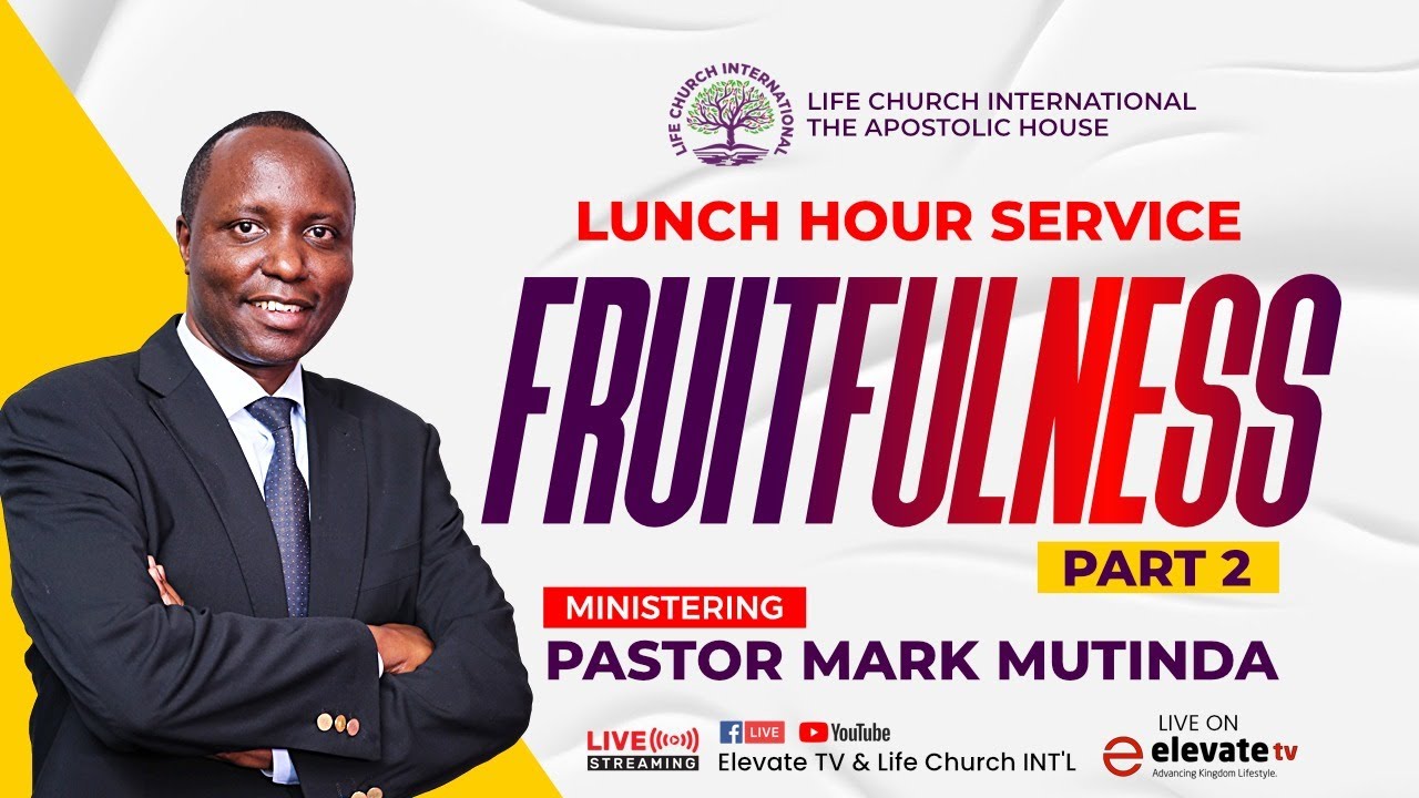 FRUITFULNESS || CHURCH UNLIMITED ll LUNCH HOUR SERVICE ll 28TH JAN 2025 ...
