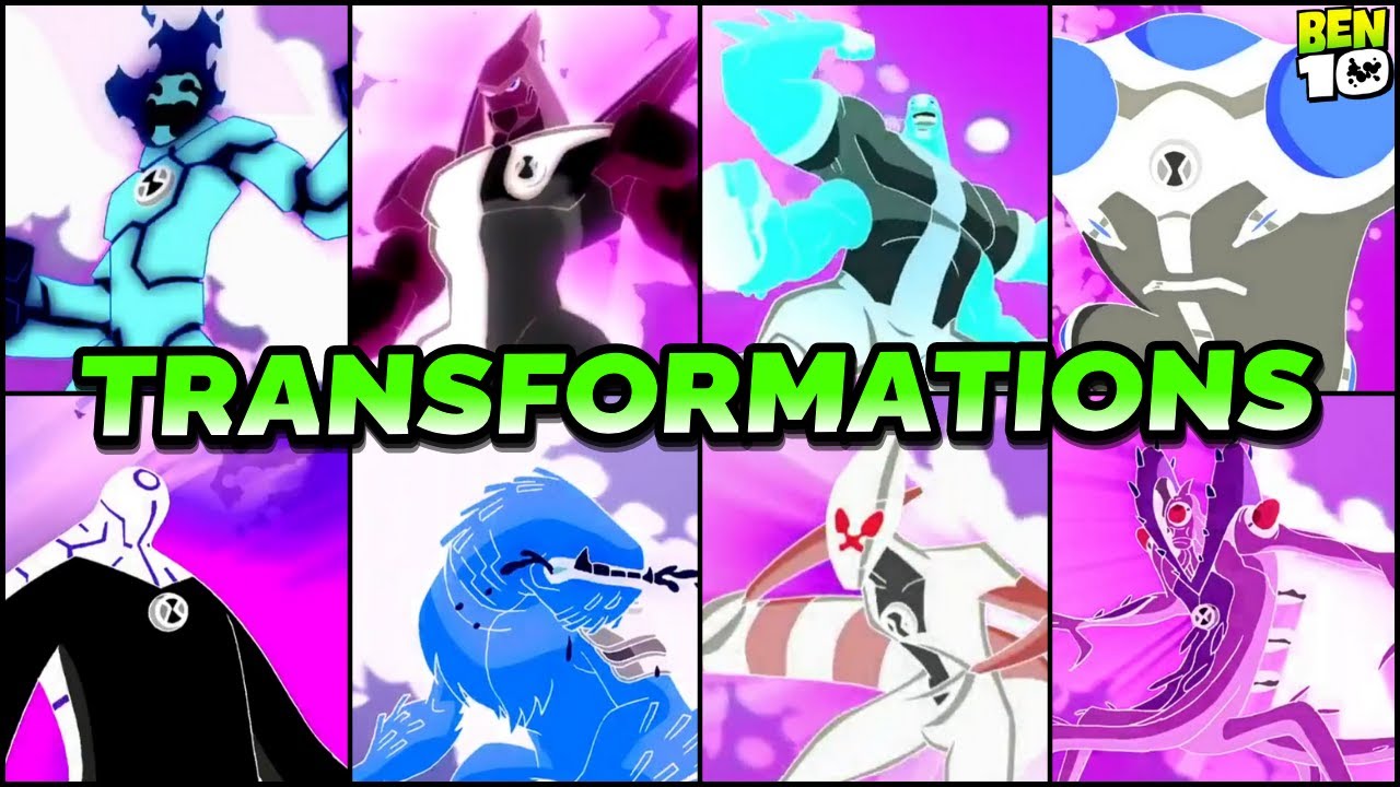 Ben 10 Classic Alien Transformations… but Inverted! - YouTube