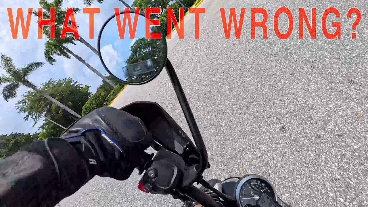 Why You Need A Motorcycle Vest and Full Gear - What Went Wrong? - YouTube