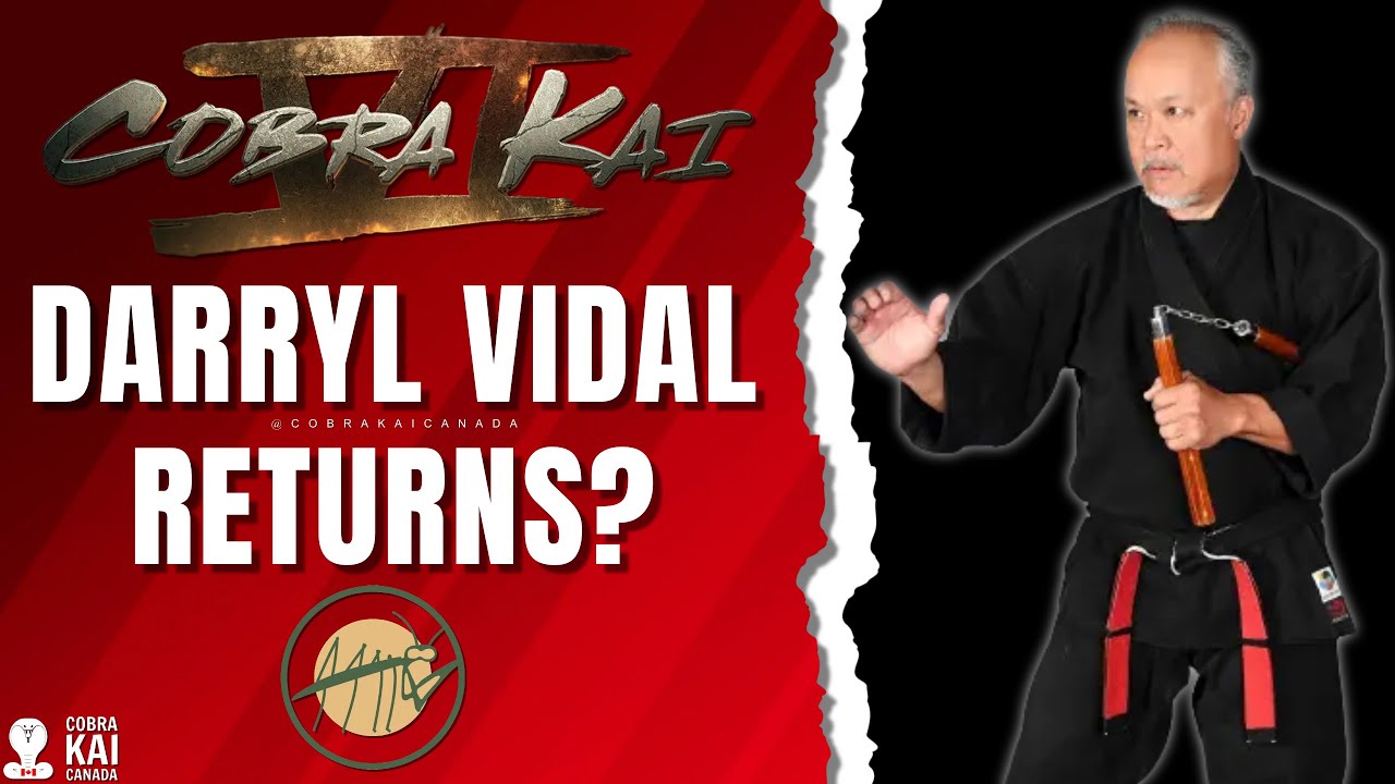 DARRYL VIDAL RETURNING IN COBRA KAI SEASON 6? - YouTube