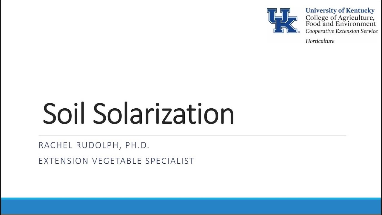 How to Solarize Soil - YouTube