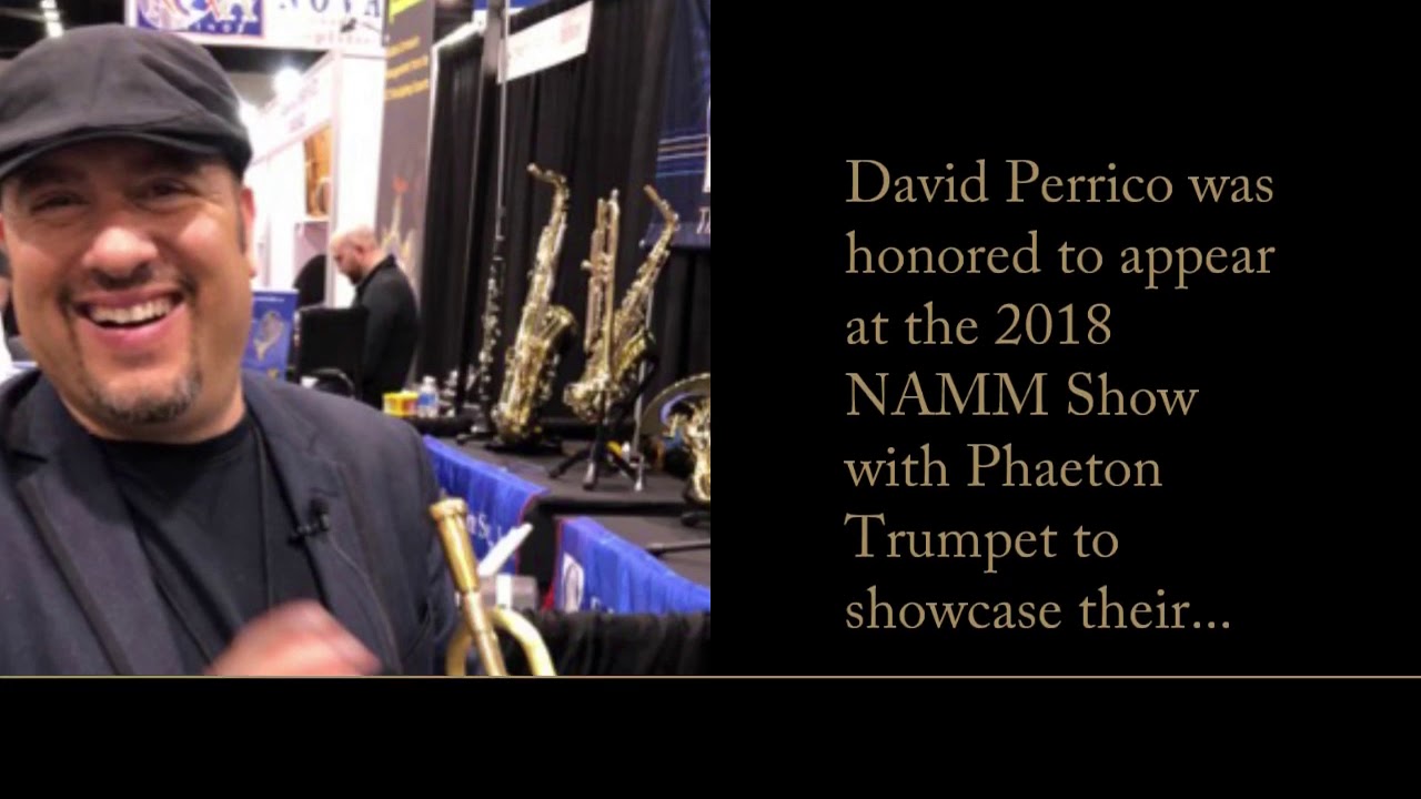 David Perrico Las Vegas Trumpet at NAMM 2018 - YouTube