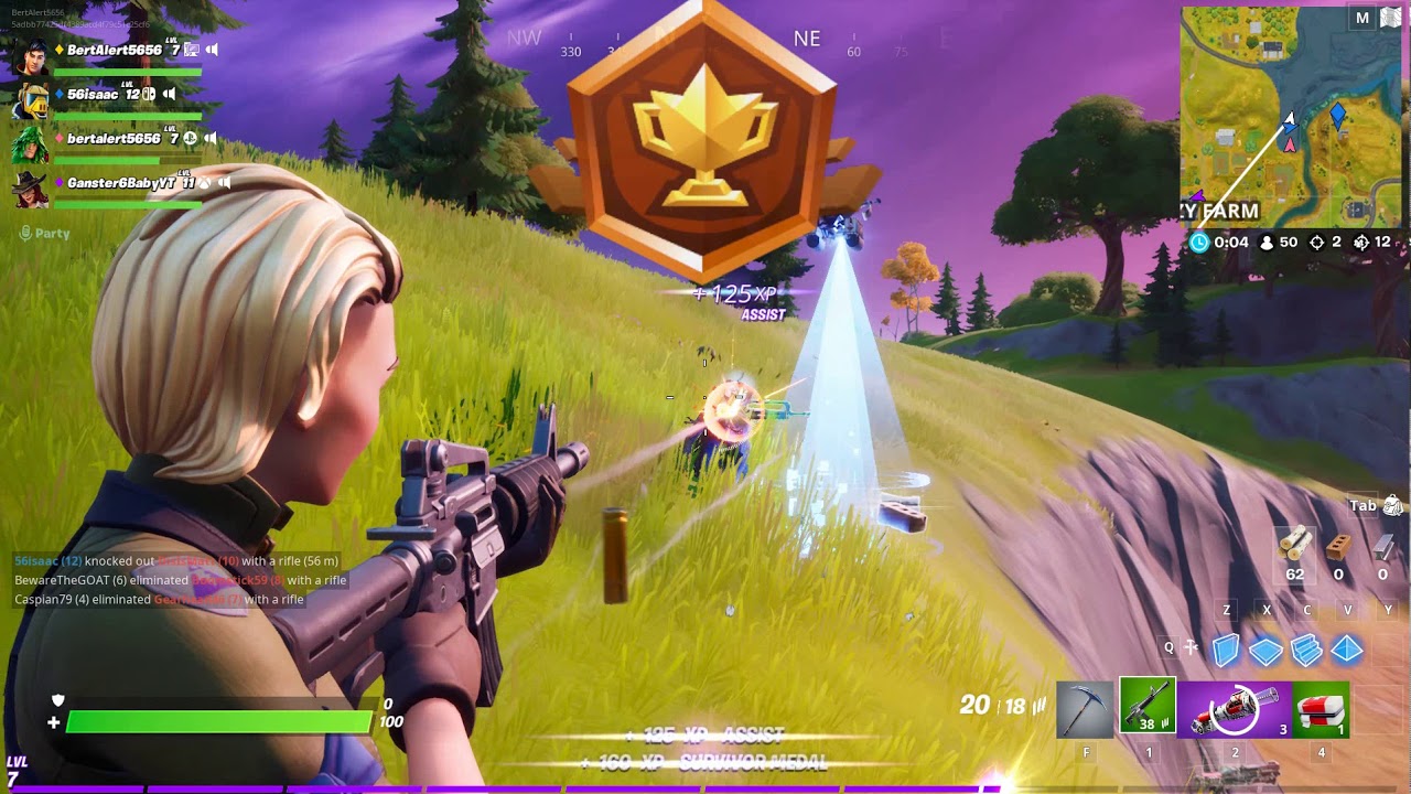 Fortnite 1st place winner - YouTube