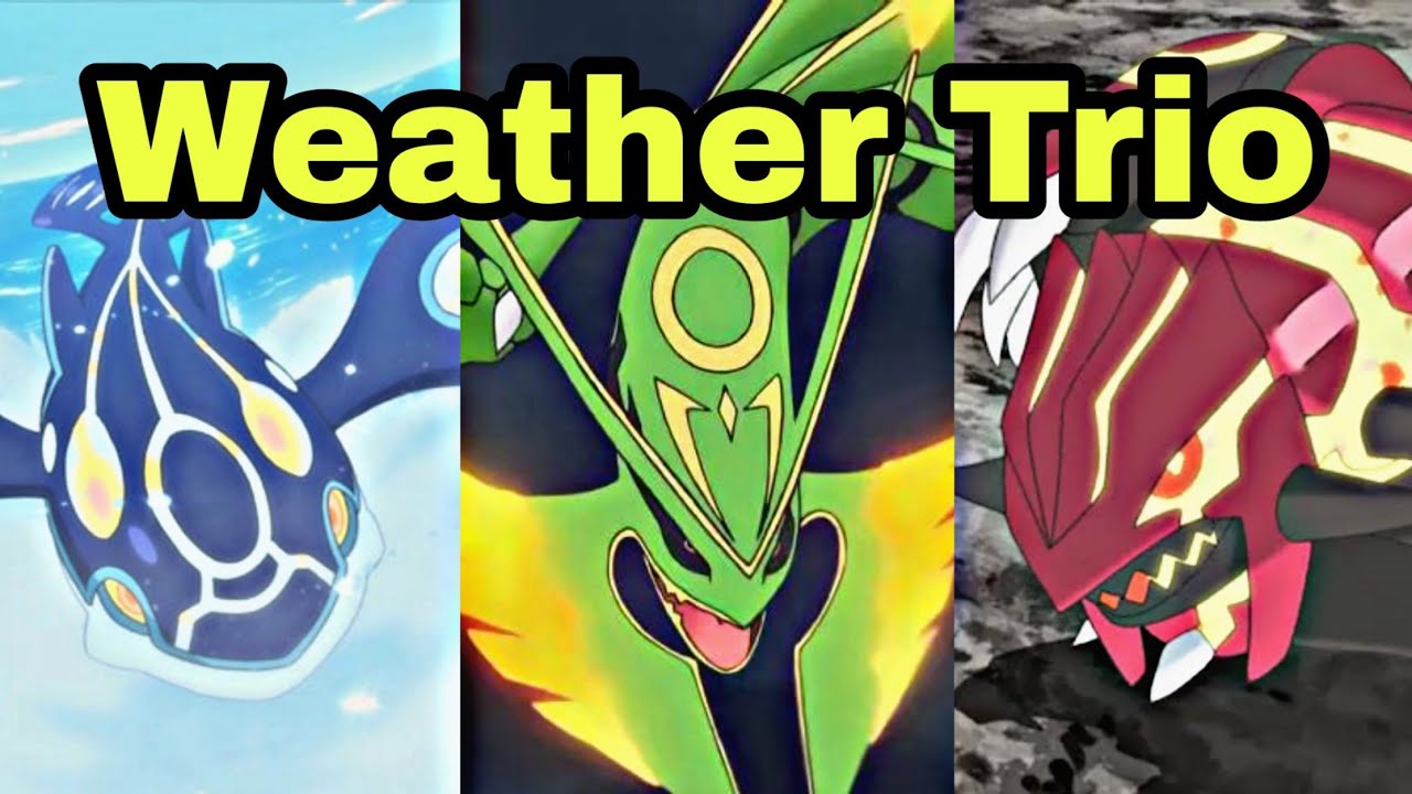 Weather Trio Legendary Pokèmons explained in Tamil - YouTube