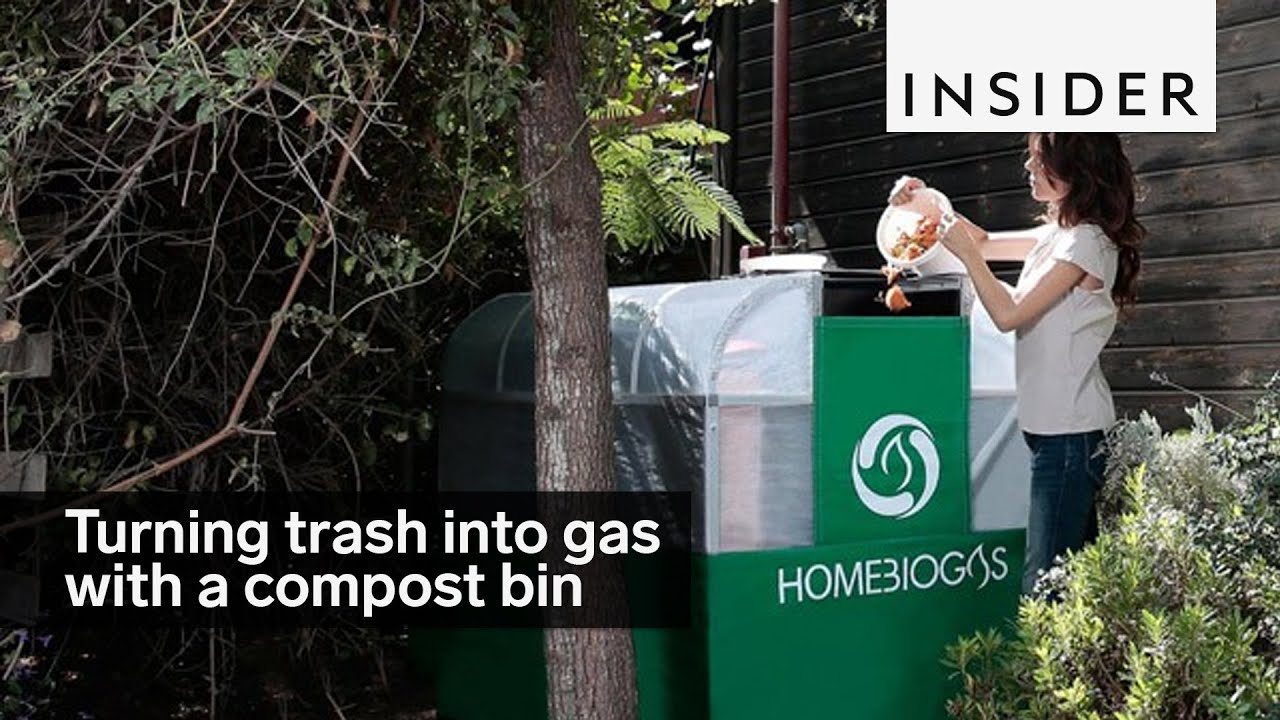 Making energy with a compost bin - YouTube