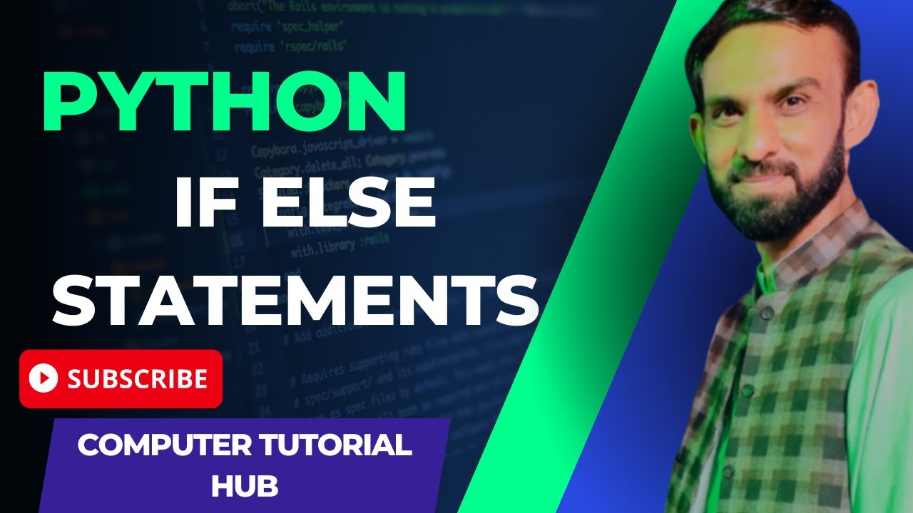 If Else Statement in Python language in Urdu &Hindi - YouTube