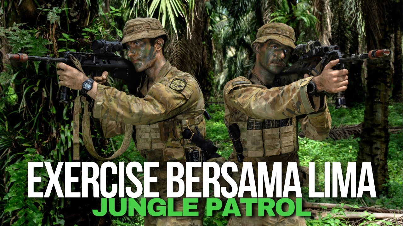 ADF | Exercise Bersama Lima 2025 - Jungle Patrols - YouTube