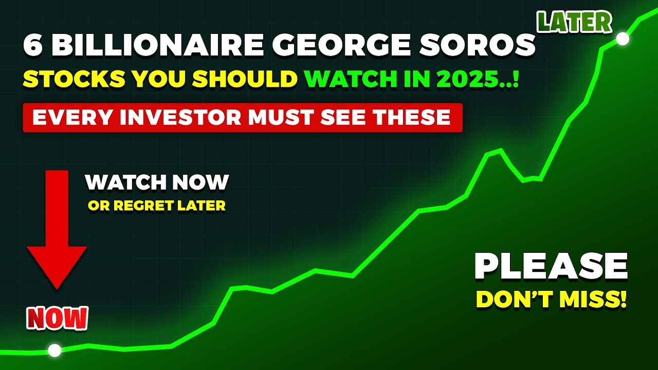 6 BEST Stocks to Invest in According to Billionaire George Soros - Don ...