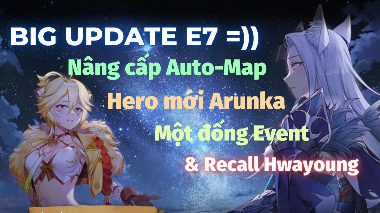 Update Hoành tráng trong Epic Seven - Arunka - Custom Banner - Hwayoung ...