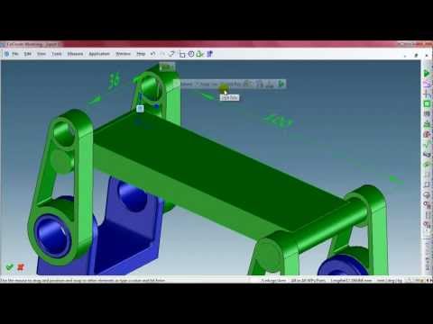 PTC Creo Elements/Direct Concept Design Fixture - YouTube