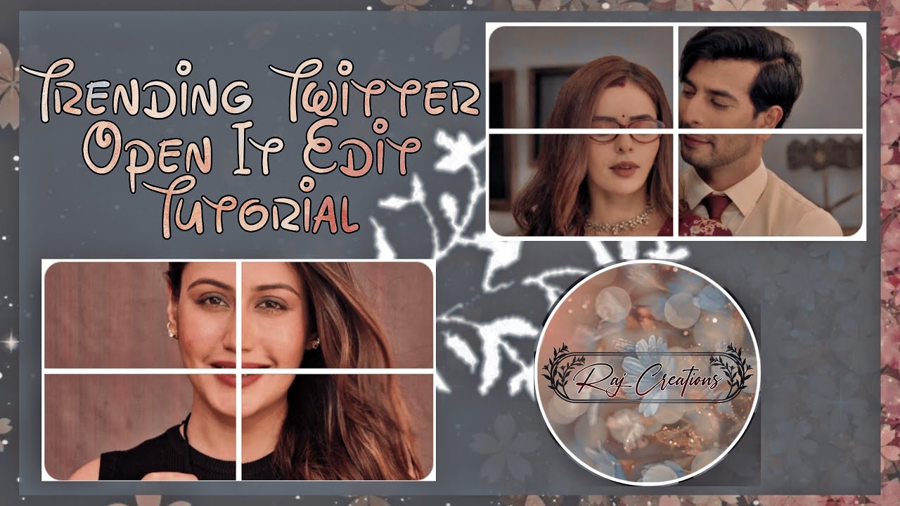 Trending Twitter Open It Edit Tutorial - YouTube