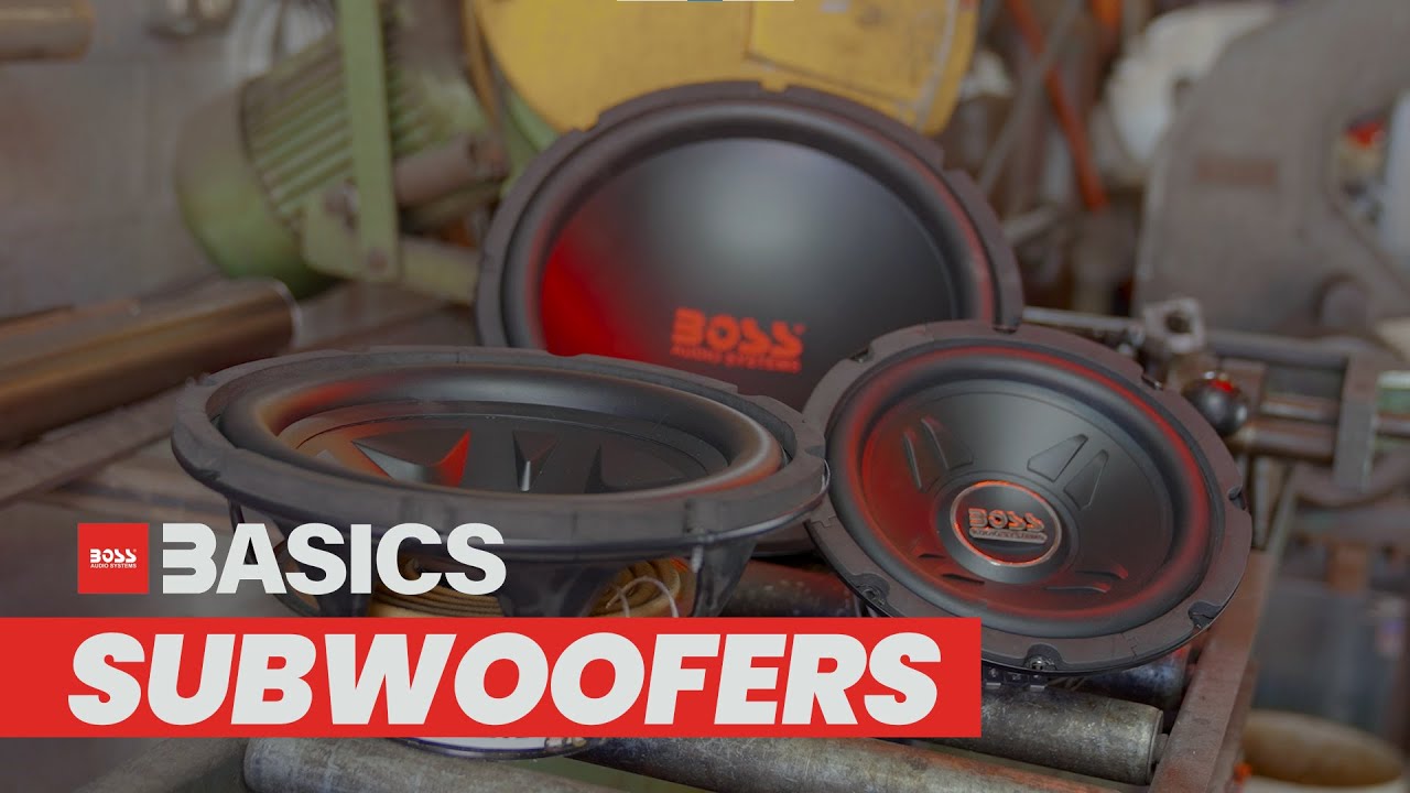 BOSS Basics: Subwoofers - YouTube