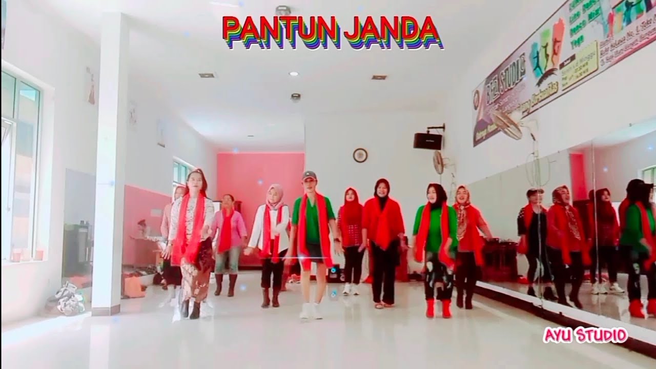 Pantun Janda Milenial // Line Dance // Choreo by Katarina She , Reina ...