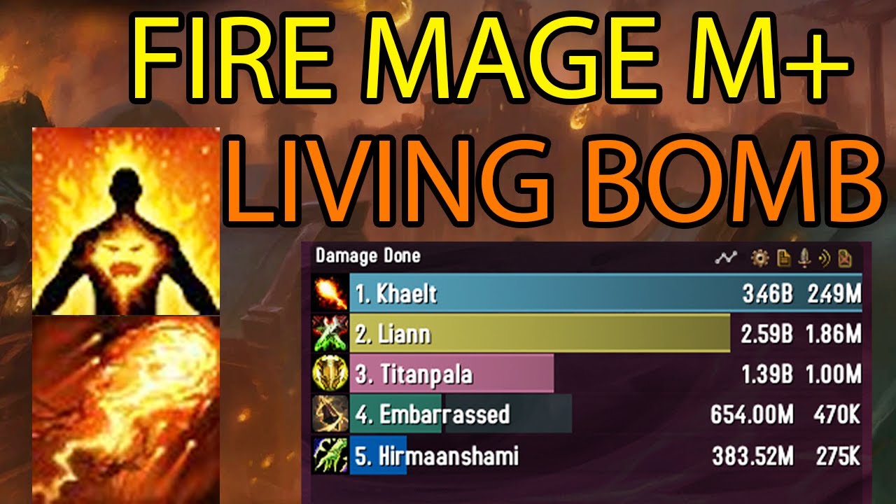 Fire Mage LIVING BOMB build is BACK +12 Ara-kara, City of Echoes - YouTube