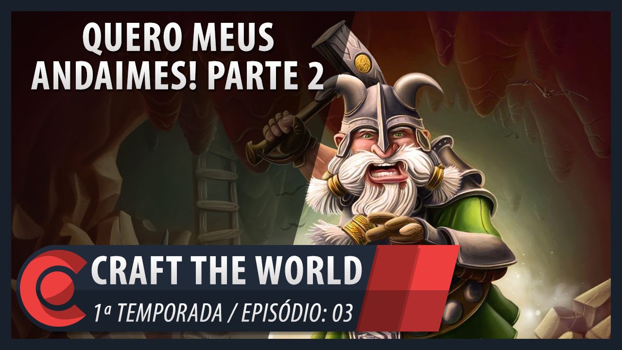 Craft the world Ep.03 / Parte 2 - 1 Temp. - Quero meus andaime! - YouTube