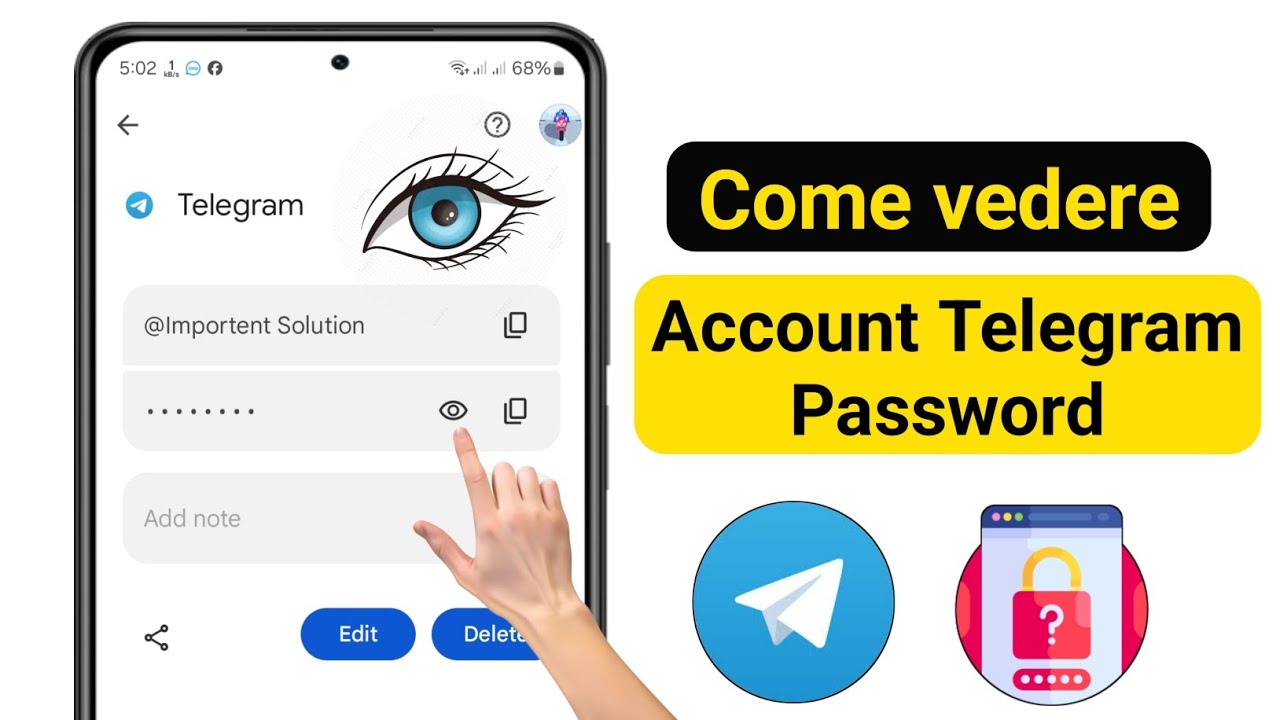 Come vedere la password dell'account Telegram (nuovo aggiornamento ...