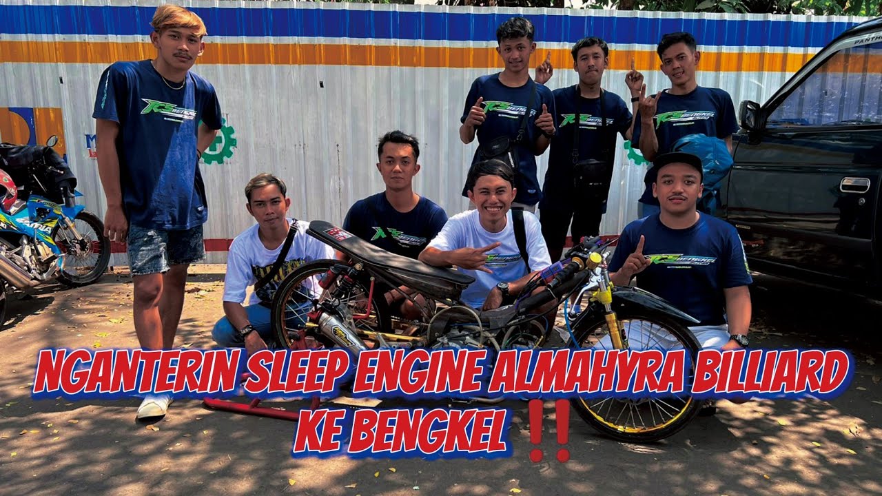 Nganterin motor sleep engine ALMAHYRA BILLIARD ke bengkel ‼️ #motovlog ...