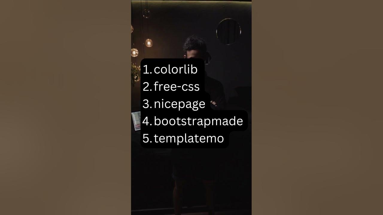 Best Website To Download Htmlcss Template Free Css Html Shorts Dkcoder Youtube