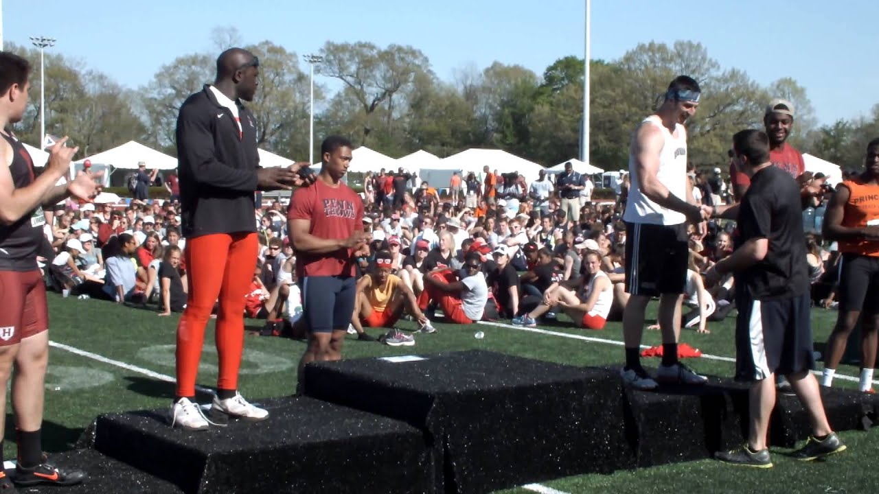 Ivy League Champs Discus Awards 2014 Heps - YouTube