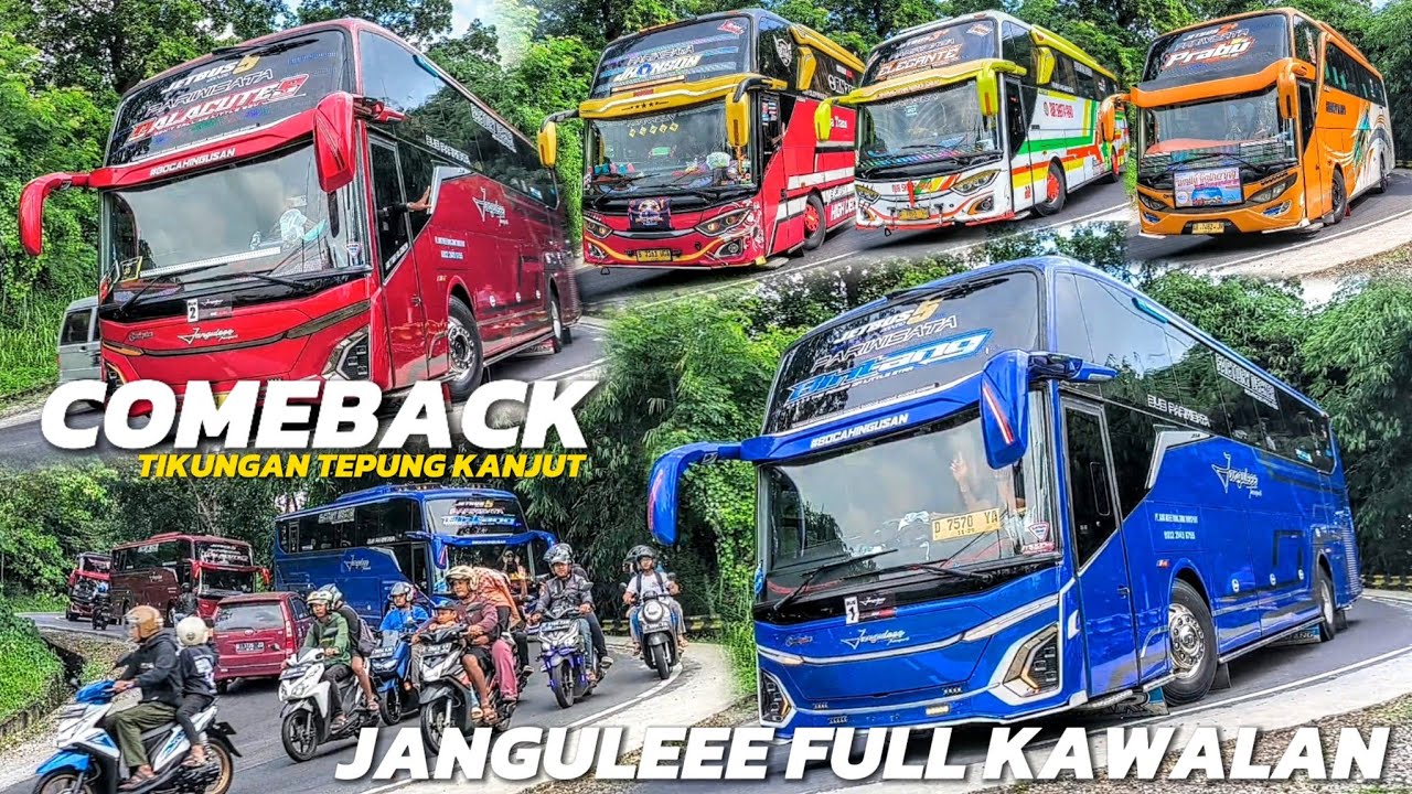 MOBIL BUS TELOLET BASURI JANGULEEE BINTANG DALACUTES JHONSON ELEGANTE ...