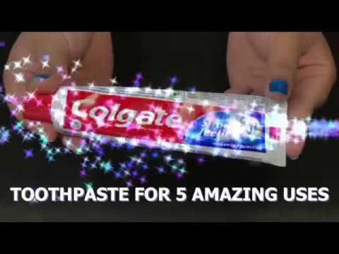 5 Brilliant Toothpaste Tricks 5 Awesome Toothpaste Life Hacks By Short ...