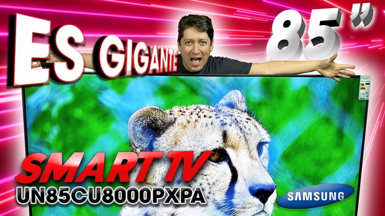 ¡La SMART TV 📺💥Samsung 85" que está revolucionando la forma de ver ...