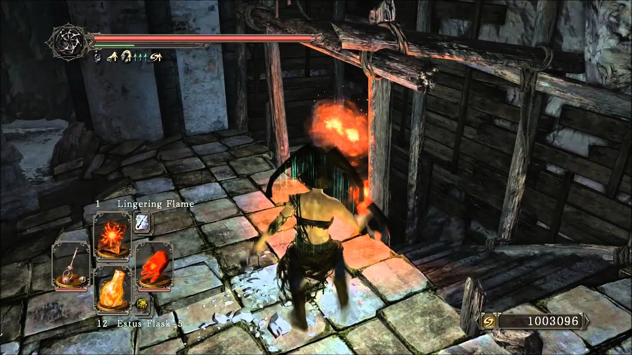 Dark Souls II - Human Effigy and Bonfire Ascetic Farming - YouTube