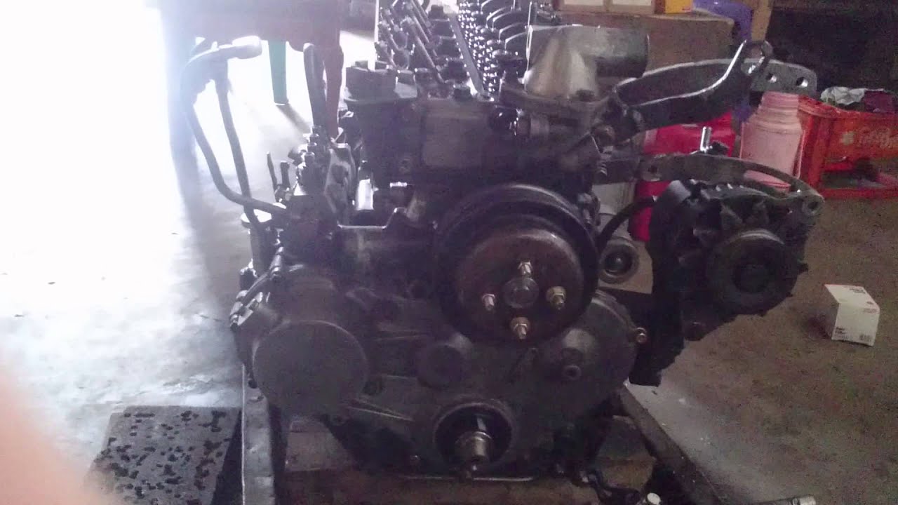 Isuzu 4BA1 engine For CJ-7 - YouTube
