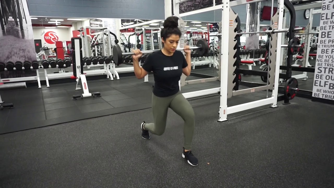 4 way lunge - YouTube