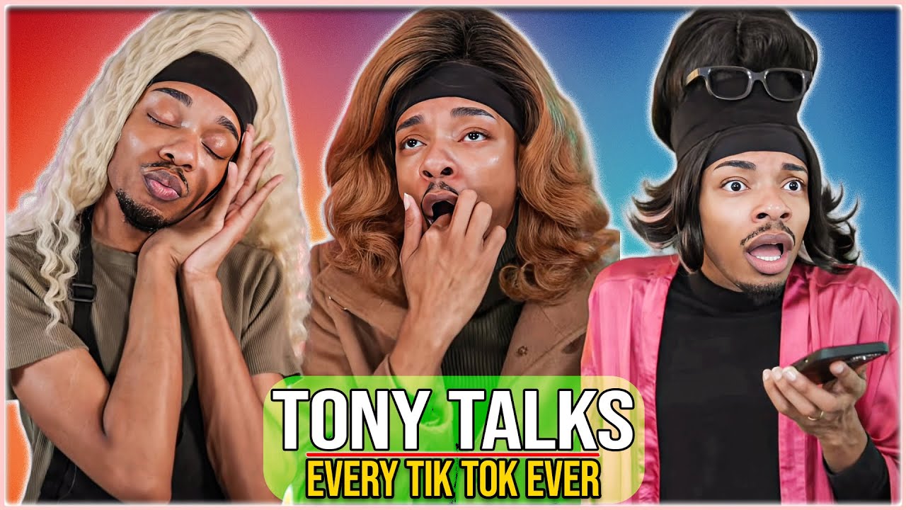 Tony Talks Every TikTok Ever – Part 1 of 4 | Viral Comedy Characters ...
