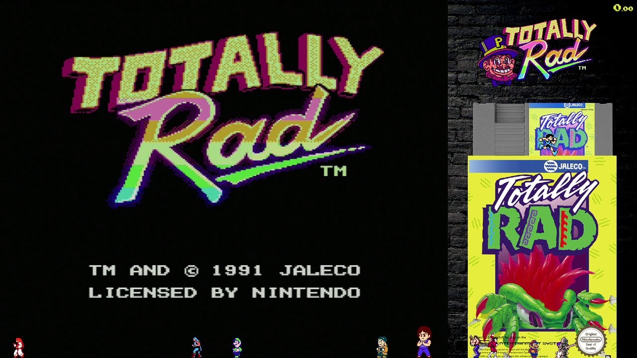 Longplay NES - Totally Rad (Version PAL, 1991) | 1LC (Deathless) - YouTube